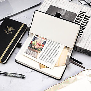 Pocket Planner 2023-2026 - 3 Year Monthly Planner 2023-2026, Jul.2023 - Jun.2026, 6.2" × 4", 3 Year Monthly Planner With 63 Note Page, 2 Bookmarks, Pen Loop, Inner Pocket, Perfect Organizer for Purse - Black Bee