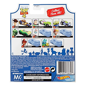 Hot Wheels Toy Story 4 Character Car Woody