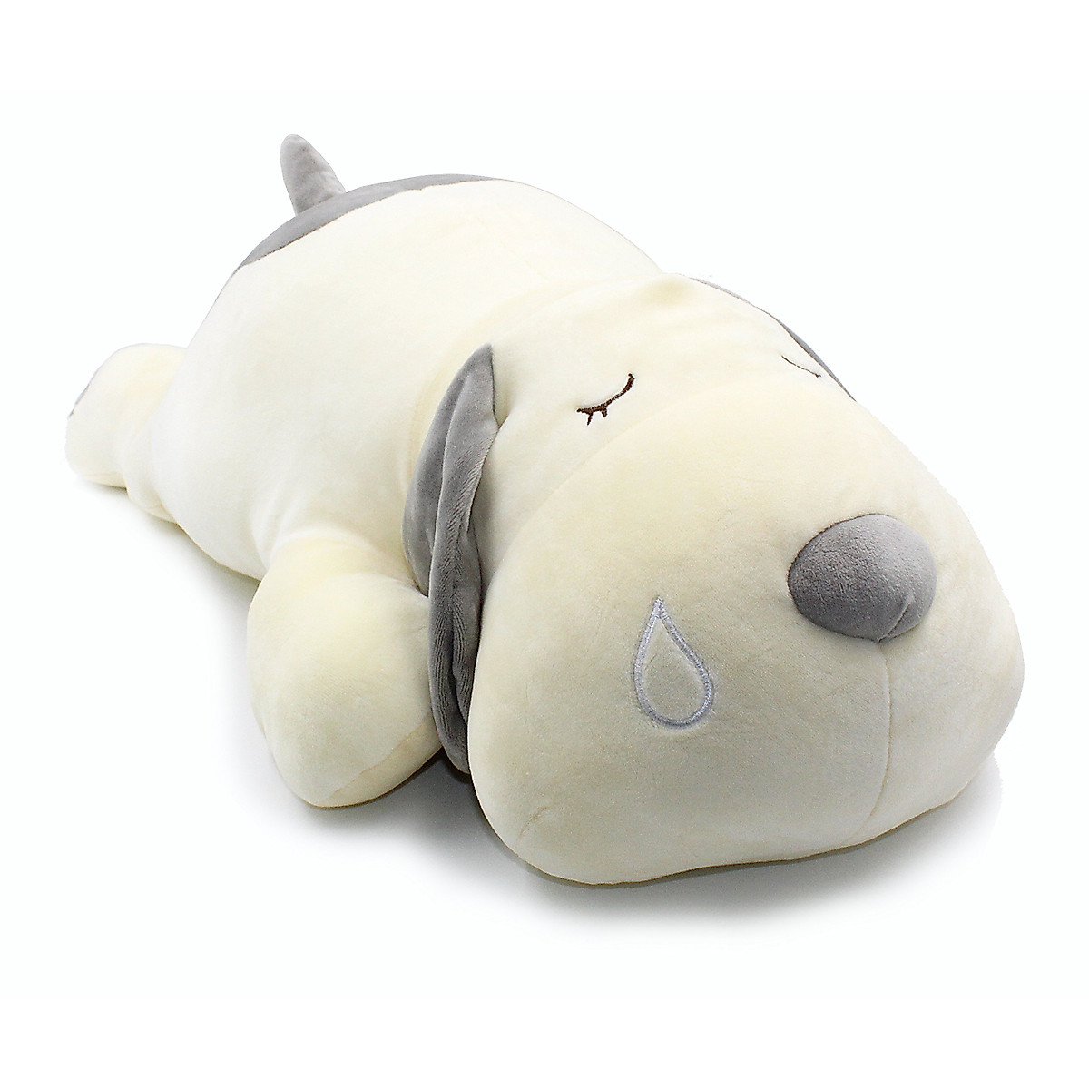 Vintoys Very Soft Dog Big Hugging Pillow Plush Puppy Stuffed Animals Gray 23.5"