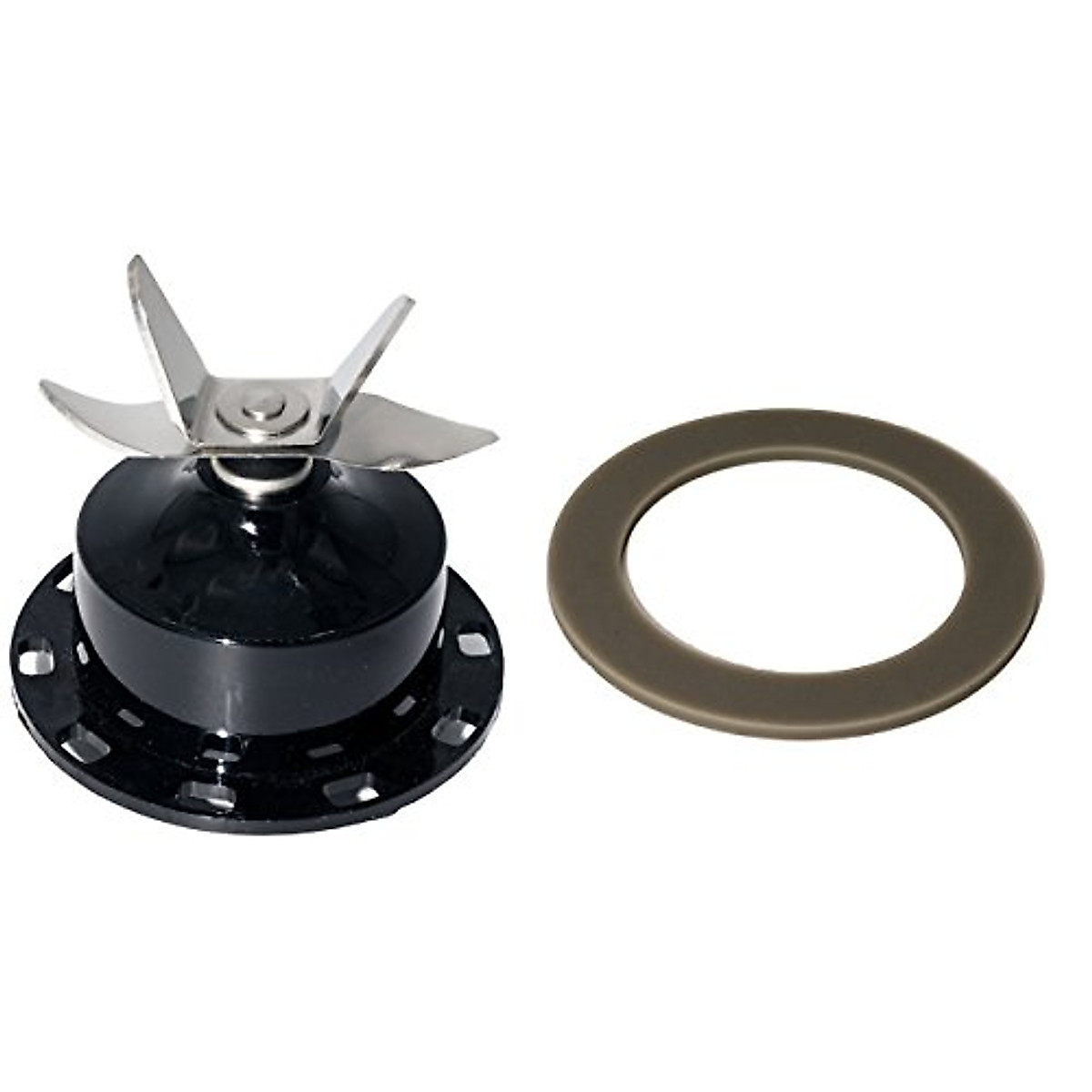 Blendin Replacement Blender Blade & Gasket Assembly Set, Compatible with Hamilton Beach Part # 990140200, Smoothie Smart Blender 56221 & 56222, Base Diameter: 2 5/8"