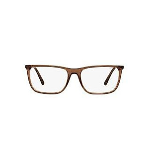 Versace VE3301-5028 Eyewear Frame TRANSPARENT BROWN W/DEMO LENS 54MM