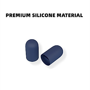 [6 Pack] Fudda Replacement Cap for Apple Pencil 1st Generation - Silicone Protective Cap Cover Compatible with iPad Pro 9.7/10.5/12.9 Pen (Black, Navy, Red, White, Mint, Pink)