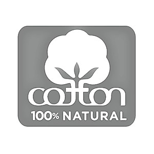 Bacati - ONE Solid Boys 100% Cotton Percale Universal Baby US Standard Crib or Toddler Bed Fitted Sheet (Light Blue)