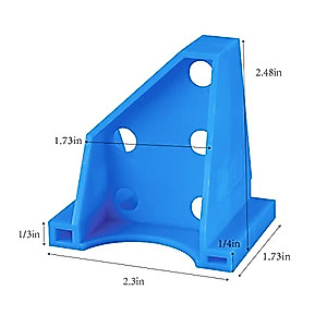 15PCS Upgrade Flooring Spacer, Laminate Wood Flooring Tools,Compatible w/Vinyl Plank, Hardwood & Floating Floor Installation etc,Hardwood Flooring w/1/4 & 1/3 Gap,Special Triangle Stay in Place