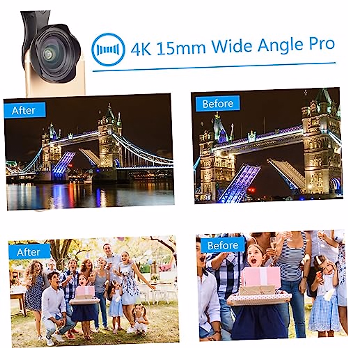 FONDOTIN Pro Camera Lens Tool Smartphone Fish Eye Lens Cellphone Lens Telephoto Lens Camera Lenses Wide Angle Lens Smartphone Camera Lens Cell Phone Camera Lens Camera Lens Telephone