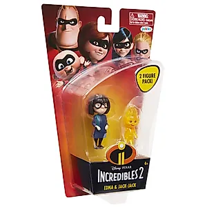 The Incredibles 2 Edna & Fire Jack-Jack Action Figures