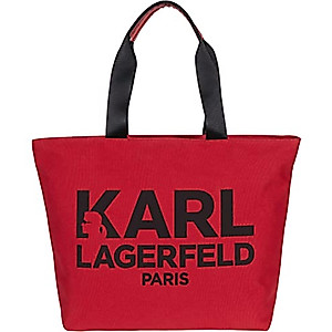 Karl Lagerfeld Paris Kristen Tote Crimson One Size