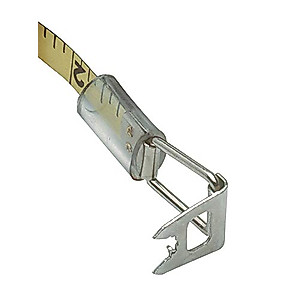 ProTape, Auto-Rewind Tape Measure (3/8" wide x 100' long),Nylon Coated Blade 47322 (900B), Increments by 1/8th of an inch.