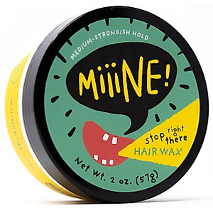 MiiiNE! 2oz Medium-Strong Hold Natural Hair Gel Alternative for Kids - Cruelty-Free, Made in USA by Stylists