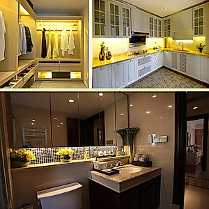 ACONDE 6.56 feet USB LED Strip Lights, DIY Indoor Decoration, TV Backlight, 24 Keys Remote