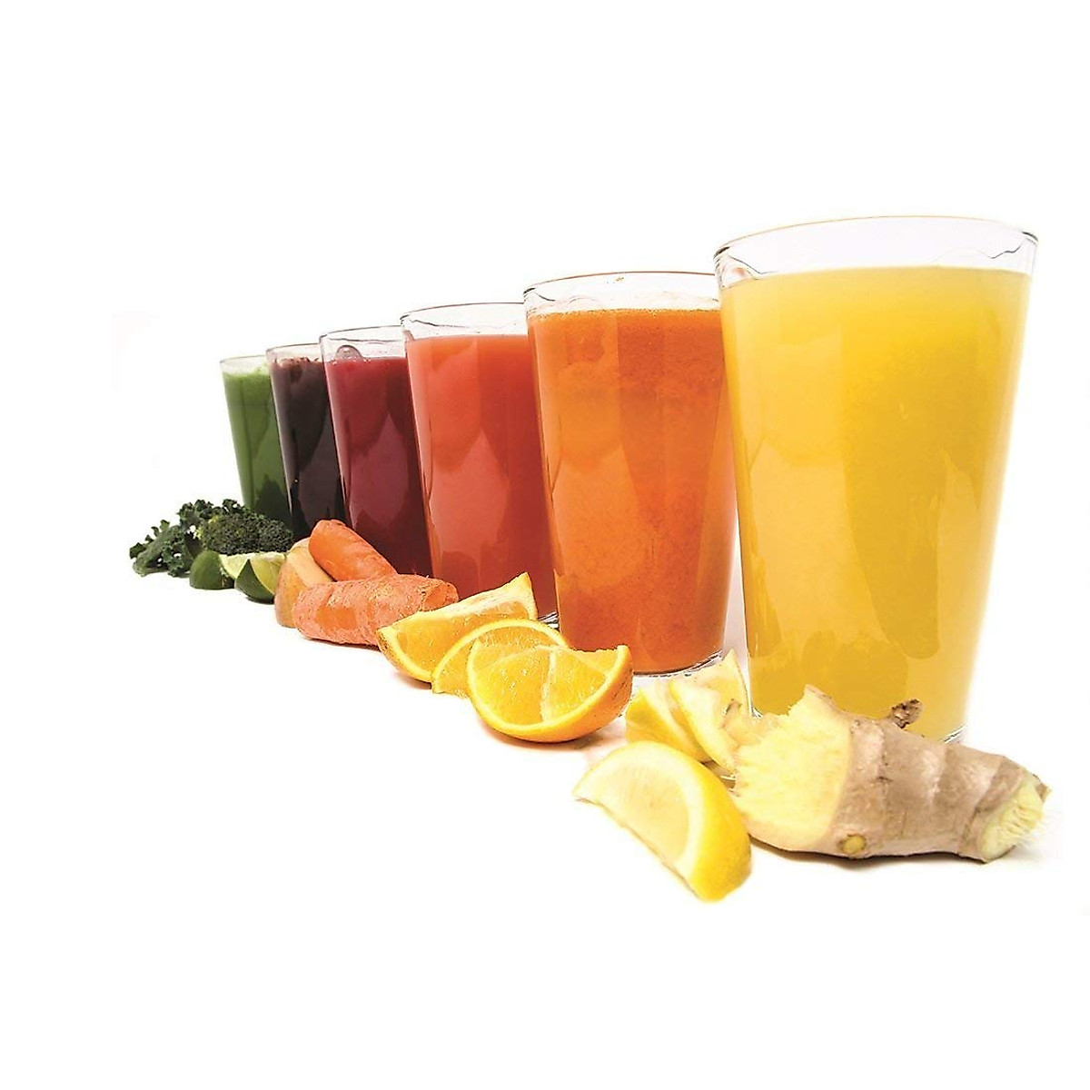 Clear Drinking Glasses Set of 16, Durable Heave Base Glass Cups, 8 Highball Cocktail Glasses, and 8 Rock DOF Whiskey Glasses - Beer Glasses Ideal for Water, Juice, Wine, and Everyday Cocktails