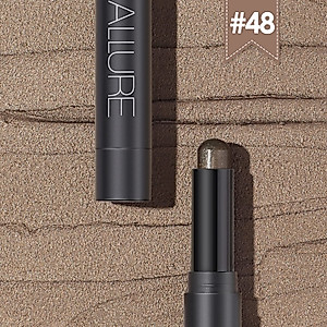 FOCALLURE Shimmer and Matte Cream Eyeshadow Stick,Smooth Brilliant Eye Brightener Pencil for Women,Long Lasting Waterproof Eye Shadow and Liners Makeup,NOCHE