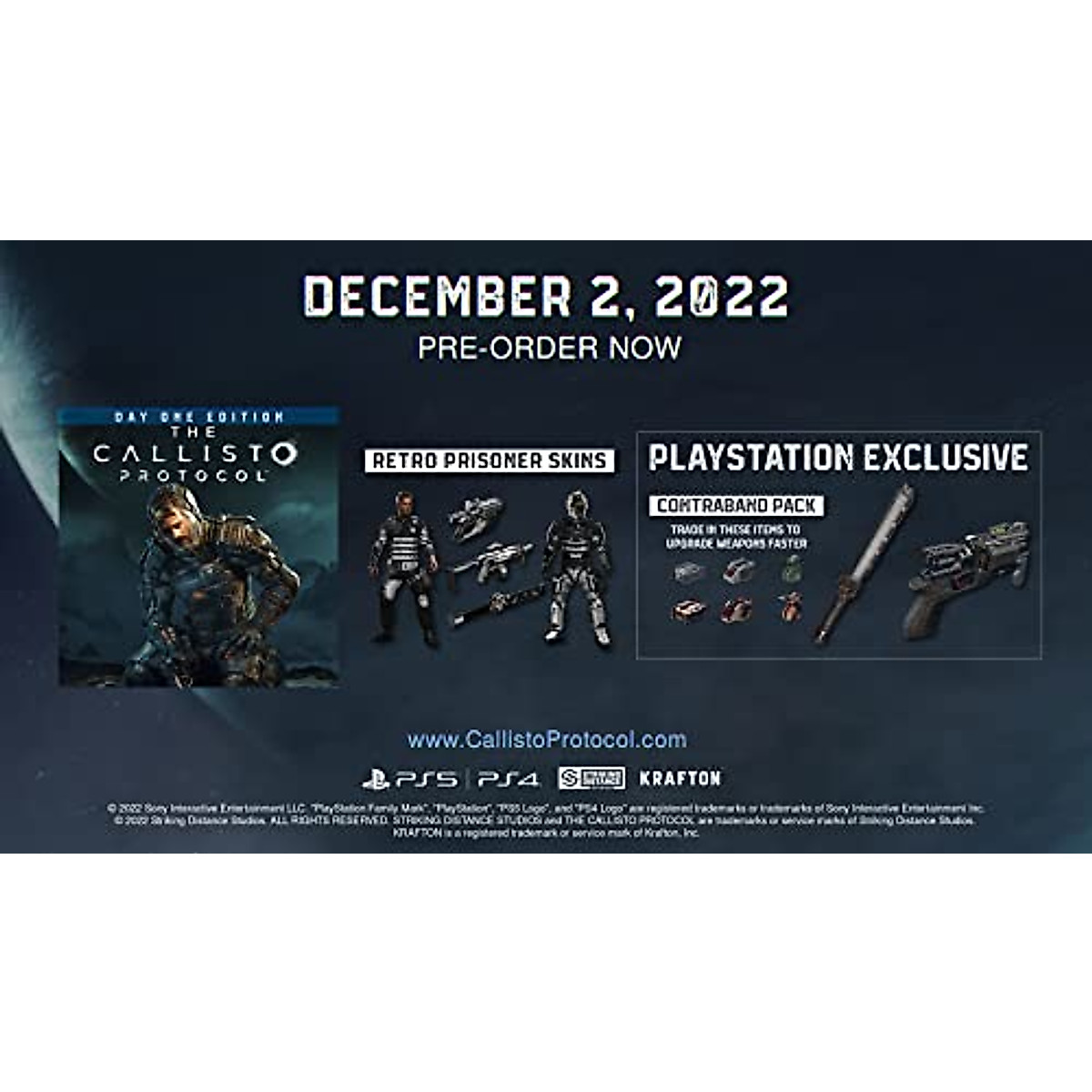 The Callisto Protocol Day One Edition - PlayStation 5