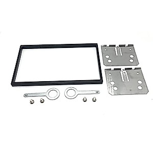 Sound way - In dash 2 DIN Universal Double Din Car stereo radio Installation Dash Kit Mounting Metal Fitting Cage