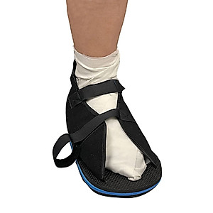 Post Op Shoe Plaster Cast Shoe Medical Open Toe Foot Protection Cast Boot Recovery Gypsum Shoe for Injury Sprained Ankle