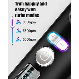 Ceramic Cat Grooming Kit Clippers Trimmer for Matted Hair - Low Noise, 3 Speed, Cordless Dogs Cats Pets Clipper Shavers Rechargeable - Professional Groomer Clipper with Charging Stand for Pet