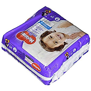 HUGGIES LITTLE MOVERS Diapers, Size 4 (22-37 lb.), 24 Ct., JUMBO PACK (Packaging May Vary), Baby Diapers for Active Babies