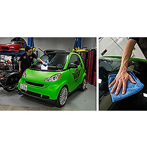 Chemical Guys MIC10203 Microfiber Towel (Blue 15" x 15") , Pack of 3