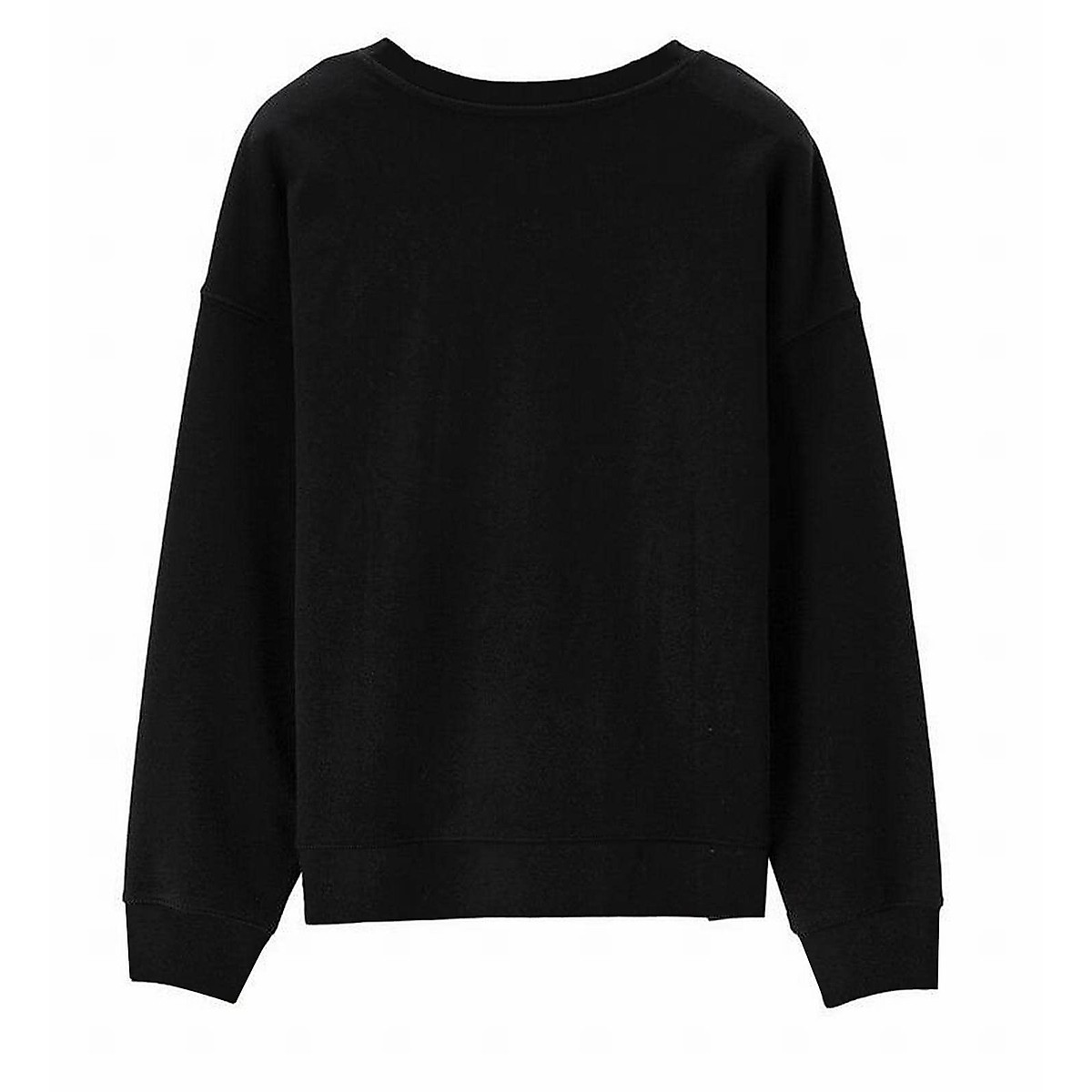 Tomteamell Women's Mama Crewneck Sweatshirts Long Sleeve Cheetah Print Leopard Mom Shirts XL Black