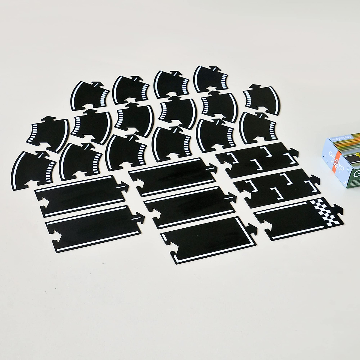 Grandprix Flexible Toy Road Set (Race Edition). The Original, Made in Europe.