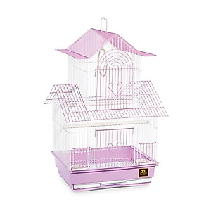Prevue Hendryx SP1720-3 Shanghai Parakeet Cage, Lilac and White
