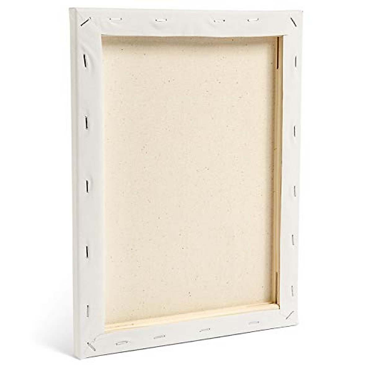 Academy Art Supply Stretched Canvas (11x14) - Blank Canvas for Painting Bulk Pack of 7 - Acid-Free White Canvas Panels - Ideal for Painters, Students, Kids