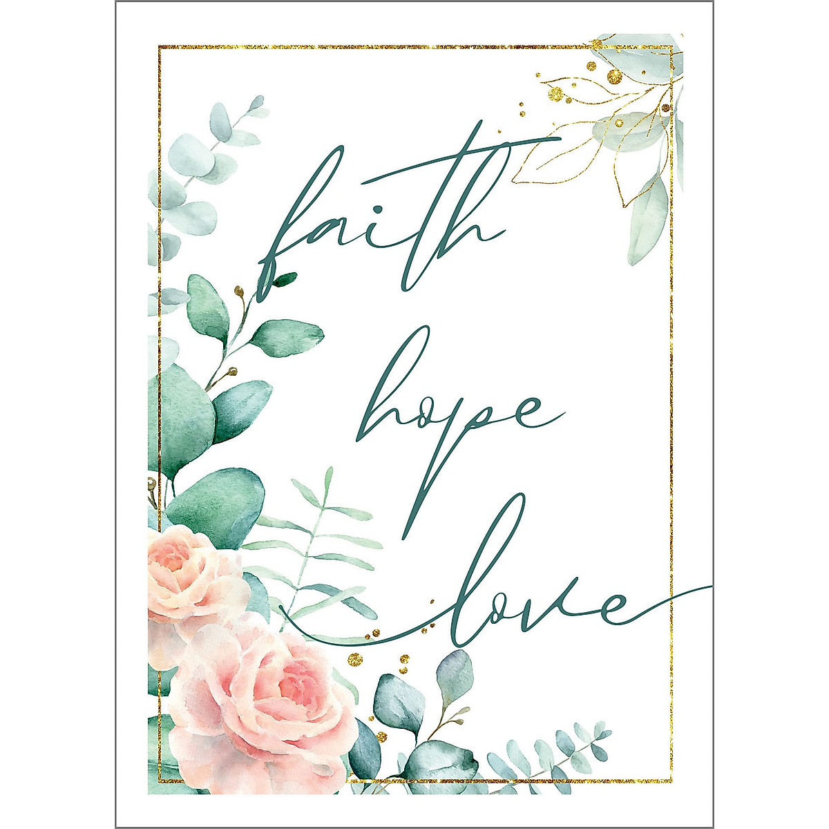 CYOIDAI Wedding Boxed Greeting Cards with KJV Scripture - Sacred Vows