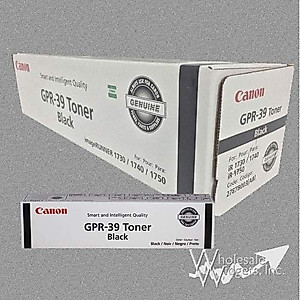 Canon (GPR-39) imageRUNNER 1730 Black OEM Toner Standard Yield (15,100 Yield)