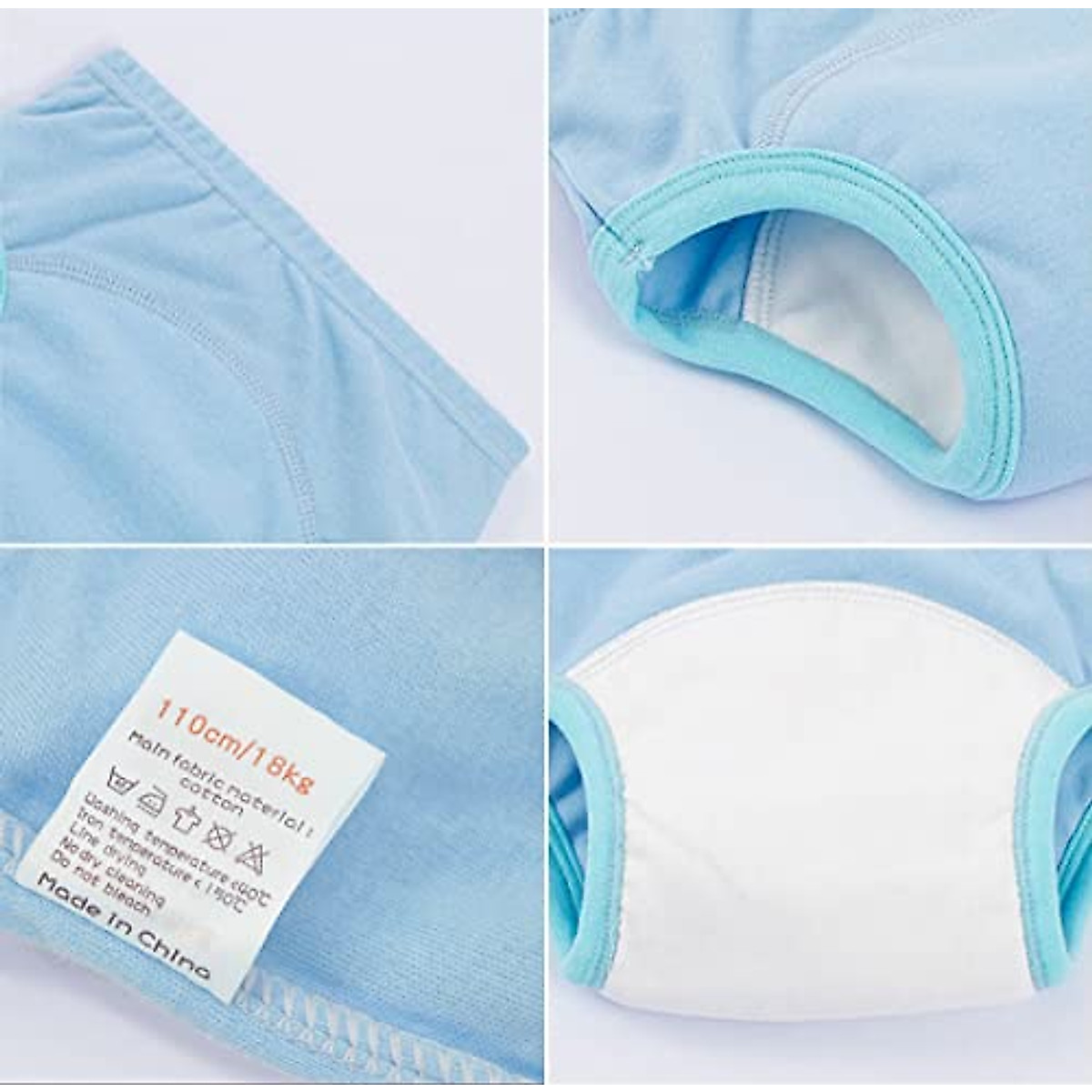 Enfants Chéris Baby Boys Potty Training Pants Cotton Interlining Underwear Toddler 3-Pack, 5T