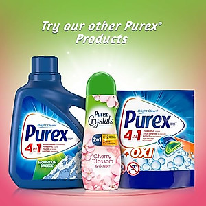 Purex Crystals in-wash Fragrance and Scent Booster, Cherry Blossom & Ginger, 21 Ounce (Pack of 4)