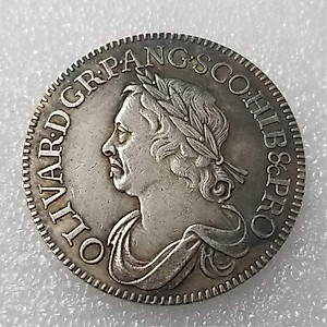 Kocreat Copy 1658 The United Kingdom UK Coin-Replica Great Britain Silver Dollar Pence Gold Coin Royal Souvenir Coin Lucky Coin