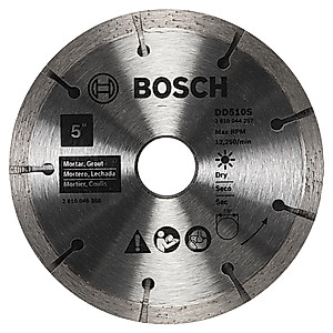 BOSCH DD510S 5-Inch Sandwich Tuck Pointing Blade , Gray