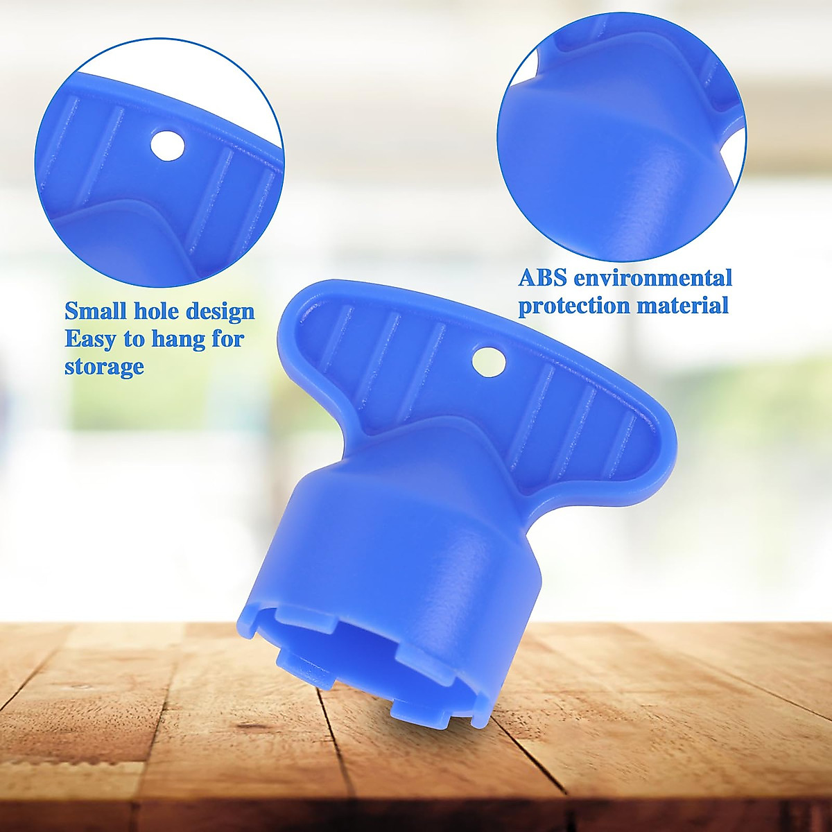 5 PCS Faucet Aerator Key Removal Wrench Tool Replacement Cache Aerators Removal Tool with 5 Sizes M16.5, M18.5, M21.5, M22.5, M24, Faucet Aerator Removal Tool for Bathroom Kitchen Sink