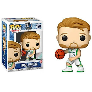 POP NBA: Mavericks - Luka Dončić (City Edition 2021) Funko Vinyl Figure (Bundled with Compatible Box Protector Case)