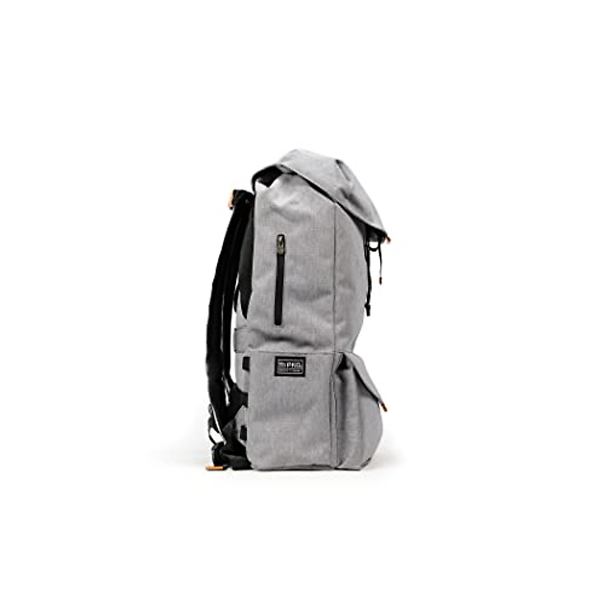 PKG Cambridge (31L) Backpack. 600D Water Resistant Double Layer Construction. 16" Laptop (Light Grey/Tan)