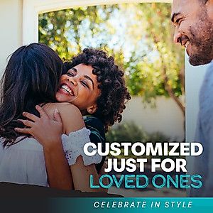 Blue Ridge Mountain Gifts Personalized Wood Cutting Board - Laser Engraved Custom Chopping Boards - Elegant Gift for Wedding, Anniversary, Housewarming, Couples - Unique Present - Durable Kitchen Tool