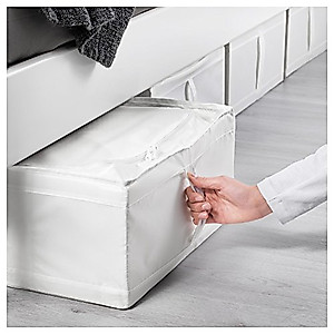 Ikea Storage Underbed Box Closet Zippered (2 Pack) White