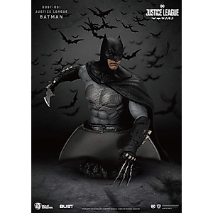 Beast Kingdom Justice League Action Bust Series: Batman PVC Bust Multicolor 6 inches