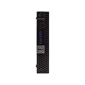 DELL OPTIPLEX 7040 6th Gen Micro Business Desktop Computer, Intel Quad Core i5 6500T up to 3.1GHz, 8G DDR4, 512G SSD, WiFi, BT 4.0, USB 3.0, HDMI, DP, Win 10 64-Bit Supports EN/ES/FR(CI5)(Renewed)