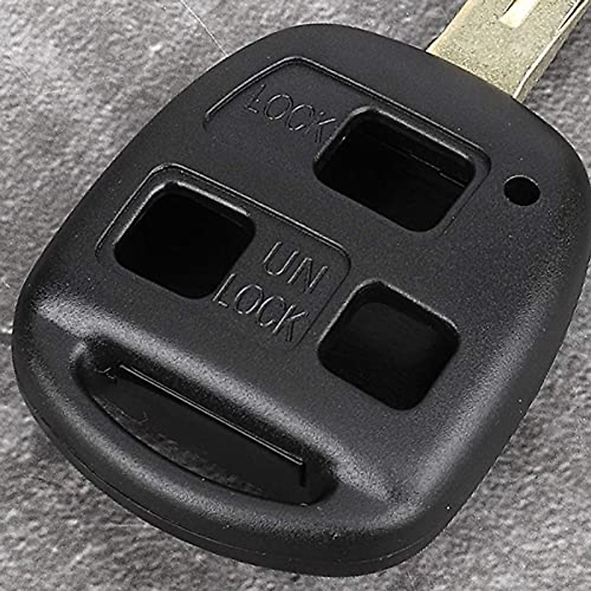 Keyless Entry Remote Control Key Case 3 Button Key Fob Shell Cover for IS200 GS300 LS200 RX300 Remote Control Key Case Shell