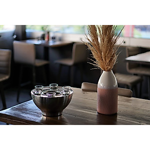 Maverick Unity Tequila Glasses and Bottle Holder on Ice, Tequila Gift Set, 6 Shot Glasses included - Tequila serving set.