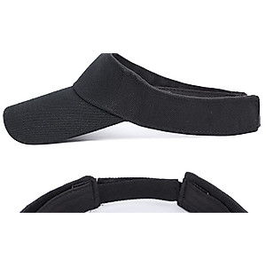 Sun Visor Hat for Women Men Adjustable Sports Cap Golf Tennis