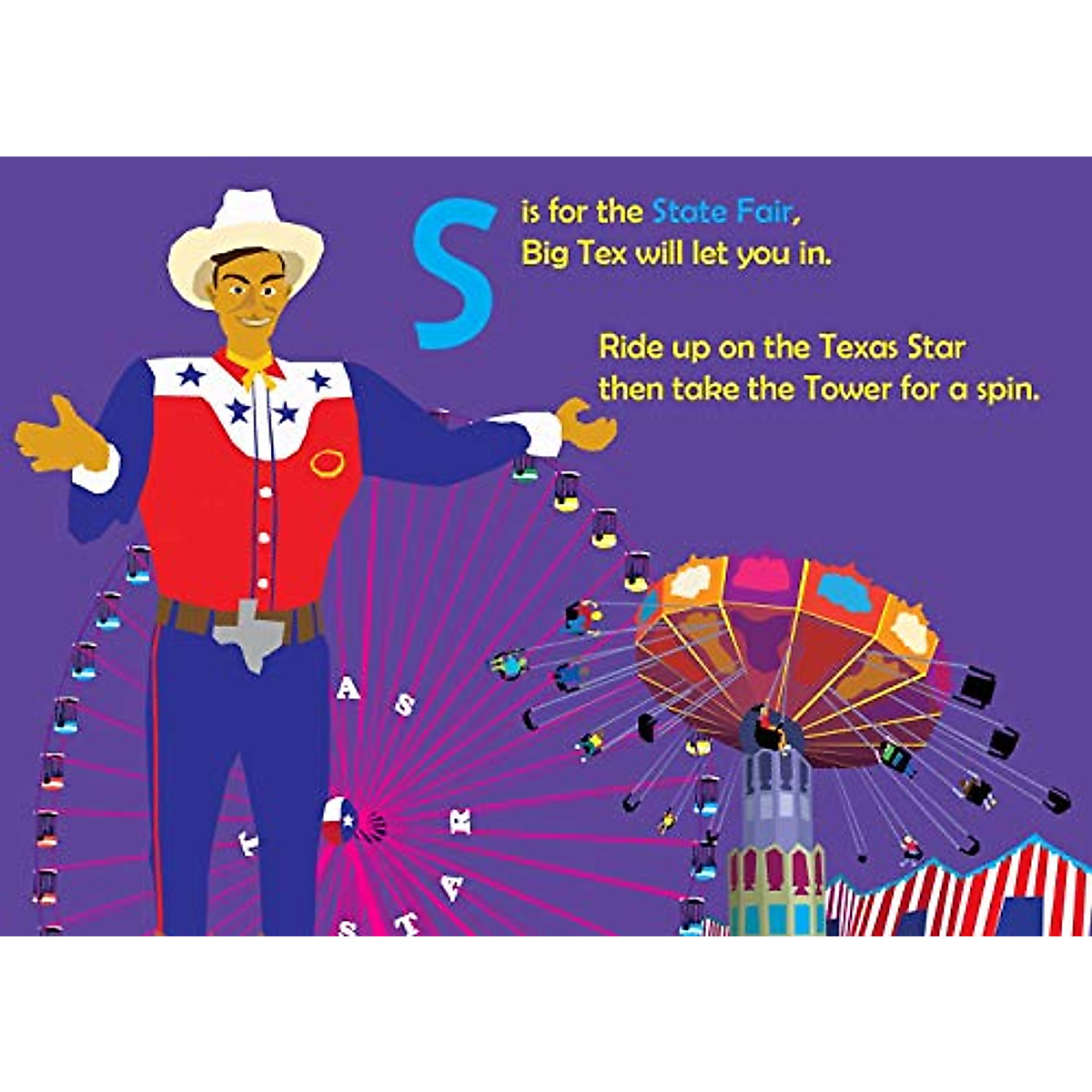 T is for Texas (Alphabet Places)