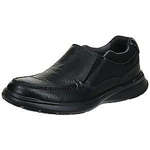Clarks Men's Cotrell Free Shoe, black oily leather, 13 Wide US
