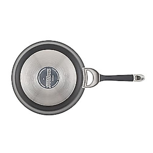 Circulon Symmetry Hard-Anodized Nonstick Frying Pan, 8.5-Inch, Black