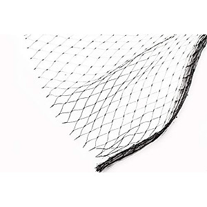 PetiDream Bird Netting -Stops Hawks,Birds from Plants ,Fruit Trees and Vegetables - Perfect as Garden Netting and Protective Net in 13ftx 33ft,Black