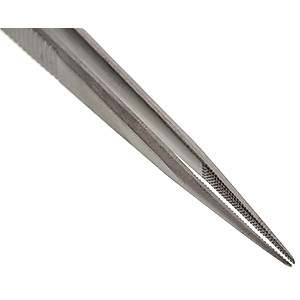 Original Dumont Diamond Tweezers, Stainless Steel Matte, Fine Point Locking | TWZ-101.72