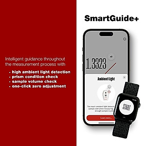 SmartRef by Anton Paar - Digital Refractometer - Sugar, Brix, Salinity, Plato, Specific Gravity (SG)