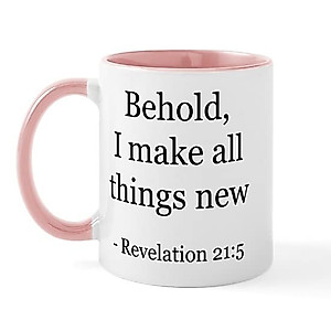 CafePress Revelation 21:5 Mug Ceramic Coffee Mug, Tea Cup 11 oz