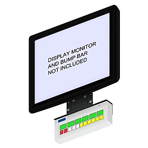 Logic Controls KB1700 Bump Bar Mount, 50/75/100mm VESA Compatible